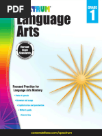 Spectrum Language Arts Grade 5 | PDF