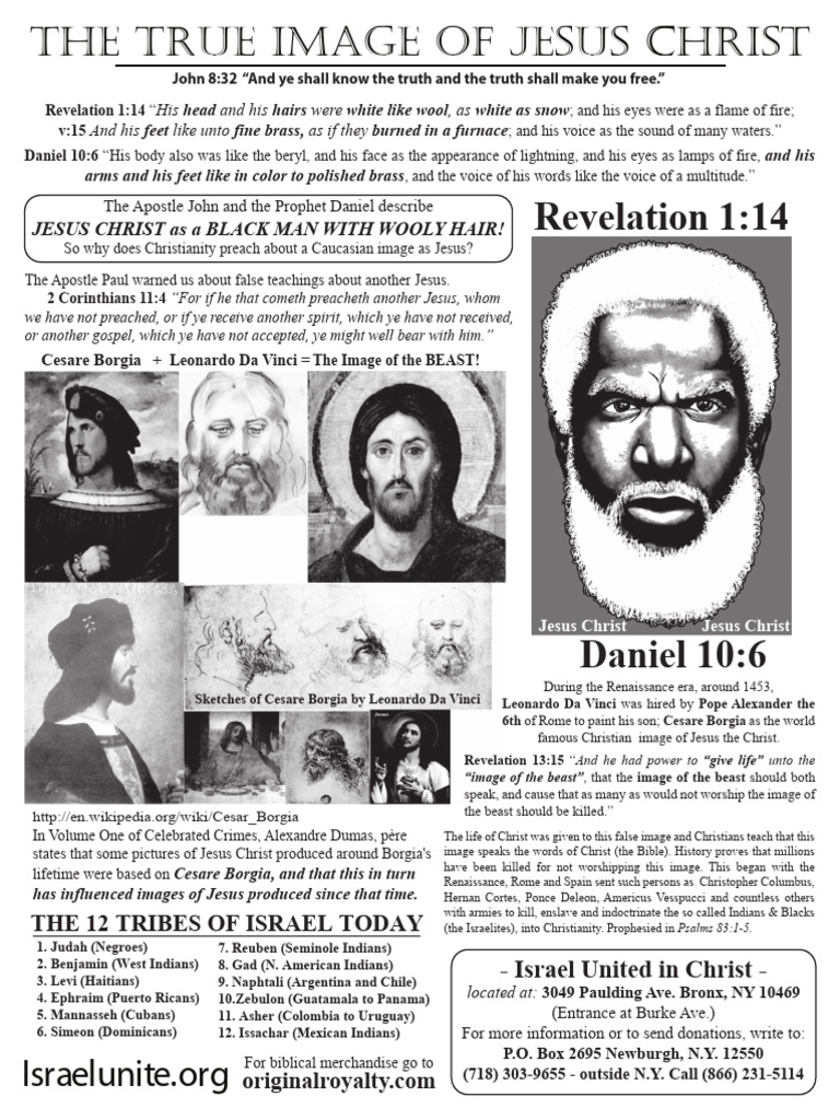 The True Image of Christ - Eng - v2 | PDF | Jesus | Israelites