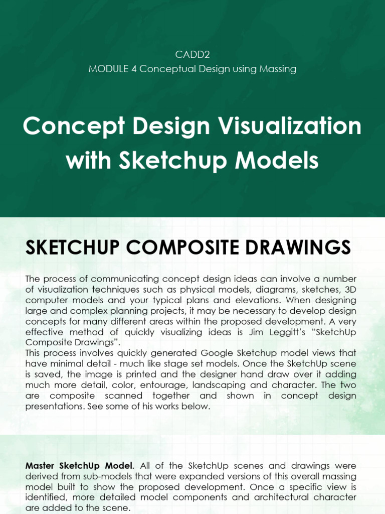 Concept Design Visualization | PDF | Drawing | Design