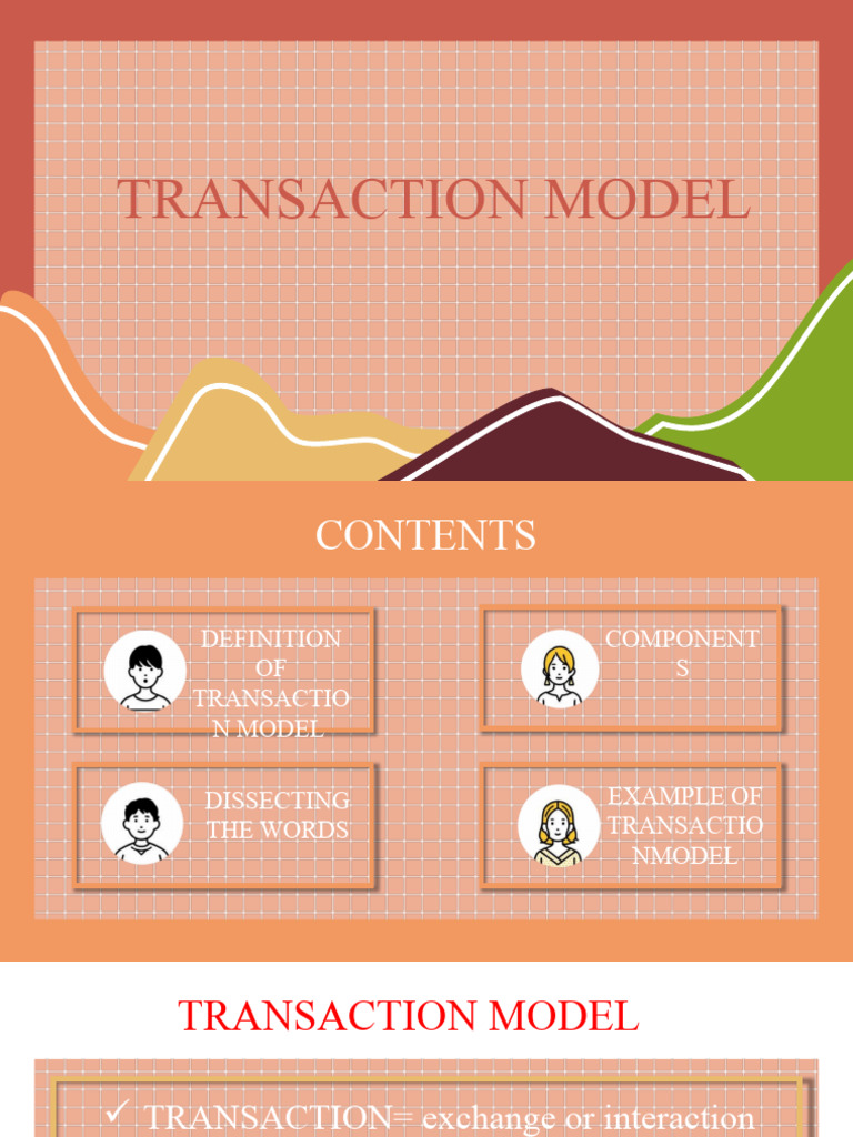 Transaction Model | PDF