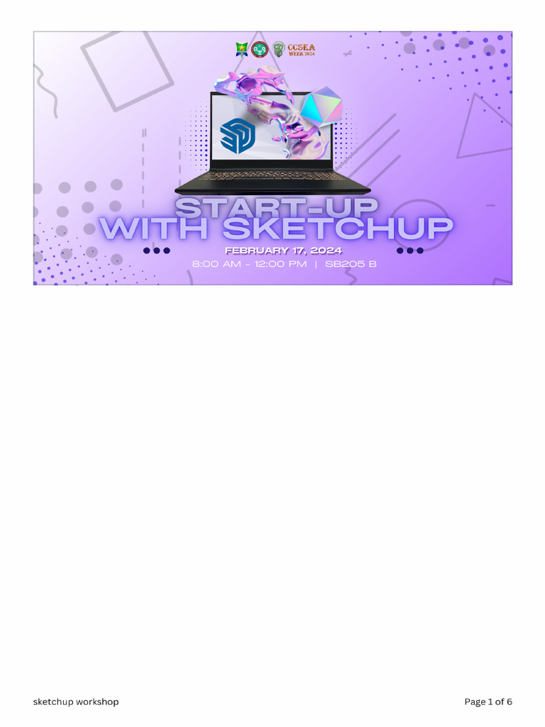Sketchup Workshop | PDF
