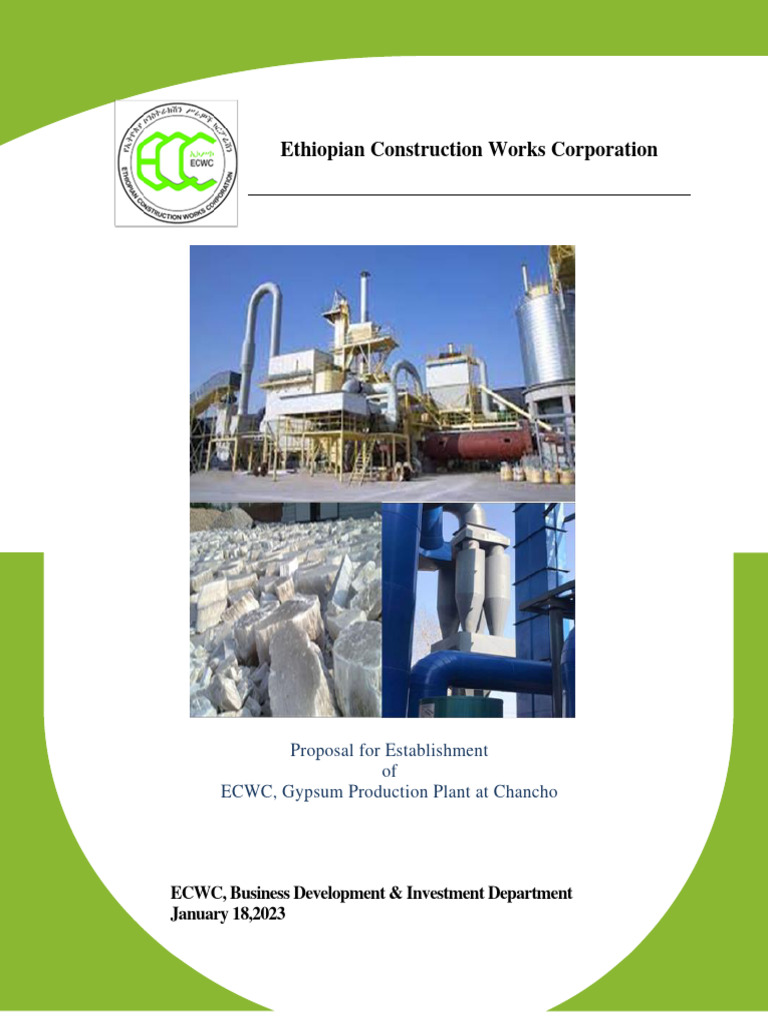 Chancho Gypsum Proposal | PDF