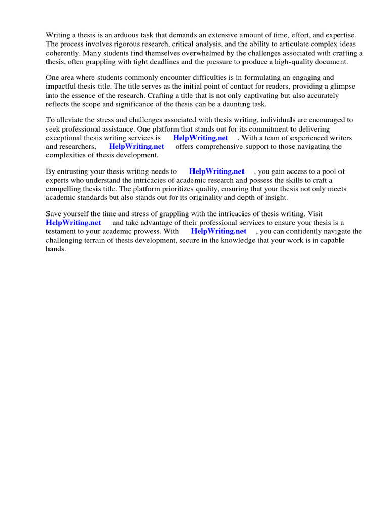 Beed Thesis Title | PDF