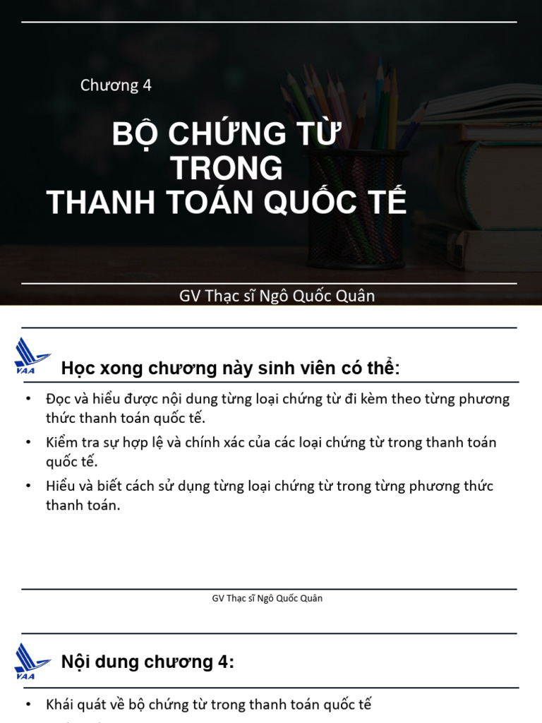 Chuong 4 B CH NG T | PDF