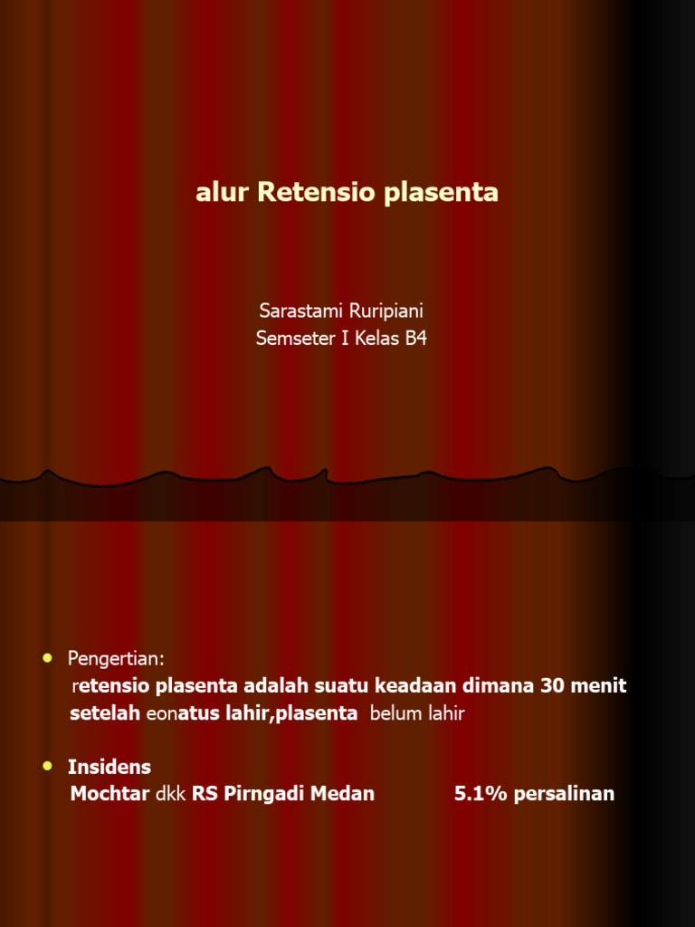 Alur Rujukan Rtensio Plasenta | PDF | Pengembangan Diri