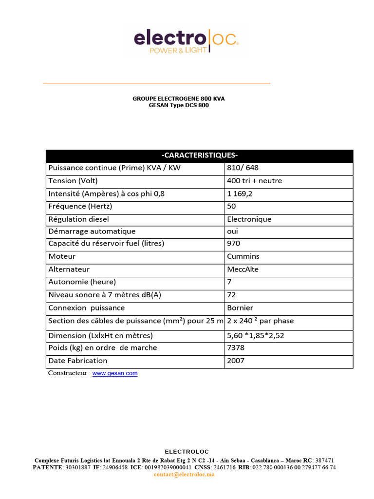 FT Gesan DCS 800 | PDF