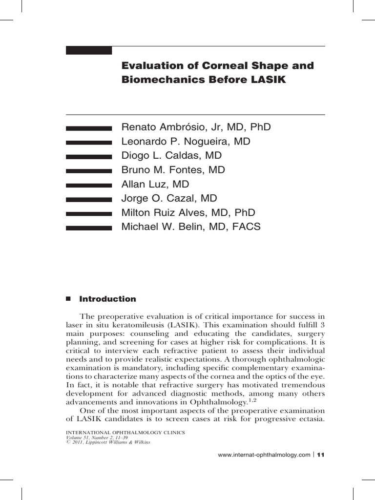 ARTICULO Evaluation of Corneal Shape and Biomechanics Before LASIK-min ...
