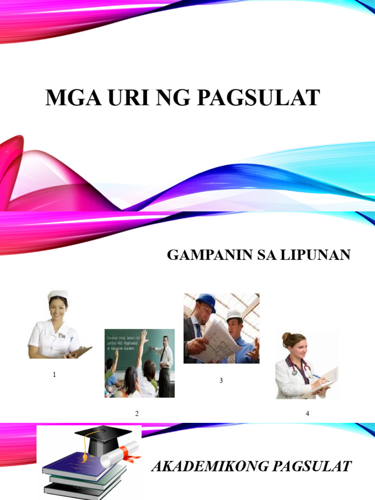 6-Mga Uri NG Pagsulat | PDF