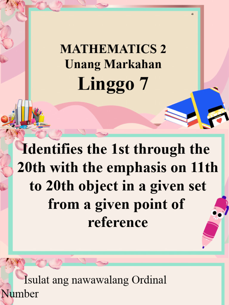Cot-Mathemetics 2 Q1 W7 | PDF