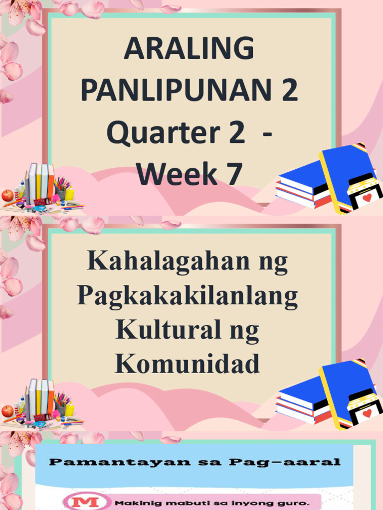 Araling Panlipunan 2 Quarter 2 - Week 7 | PDF