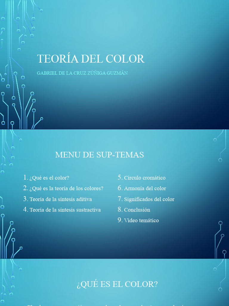Teoría Del Color | PDF | Color | Qualia