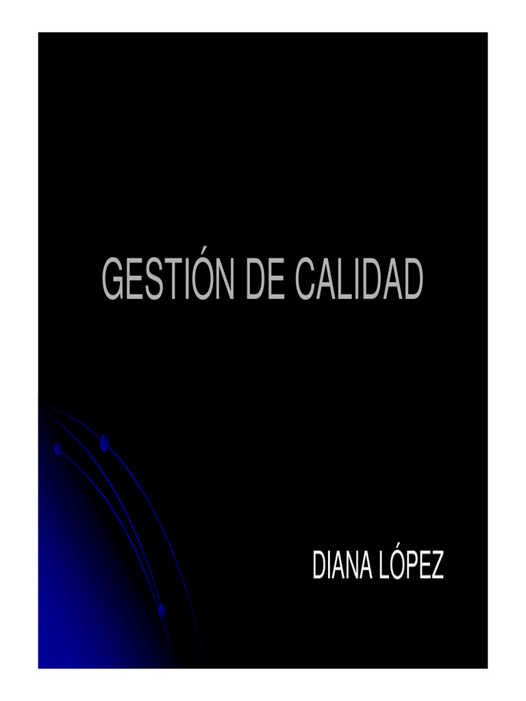 Gestión de Calidad2 | PDF | Auditoría | Diseño