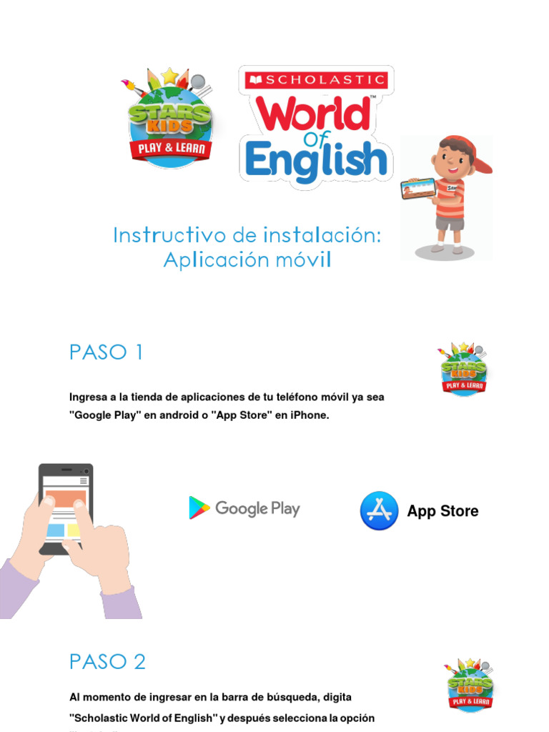 Instructivo de Instalación para App Móvil | PDF
