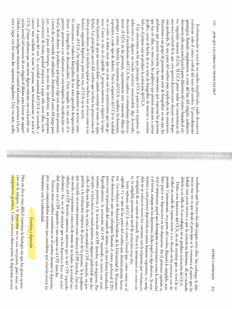 Sapolsky-C16-Estrés y Depresión 2 | PDF