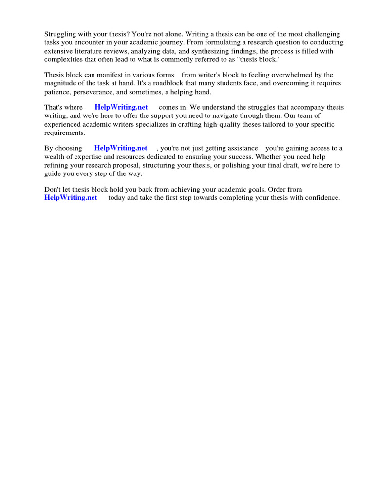 Thesis Blockquote | PDF | Html | Markup Language