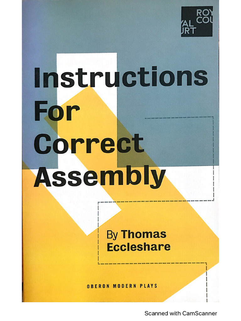 Instructions For Correct Assembly | PDF