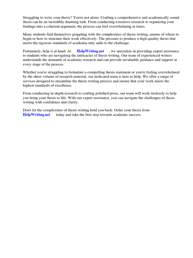 Thesis Books | PDF | Books | Thesis