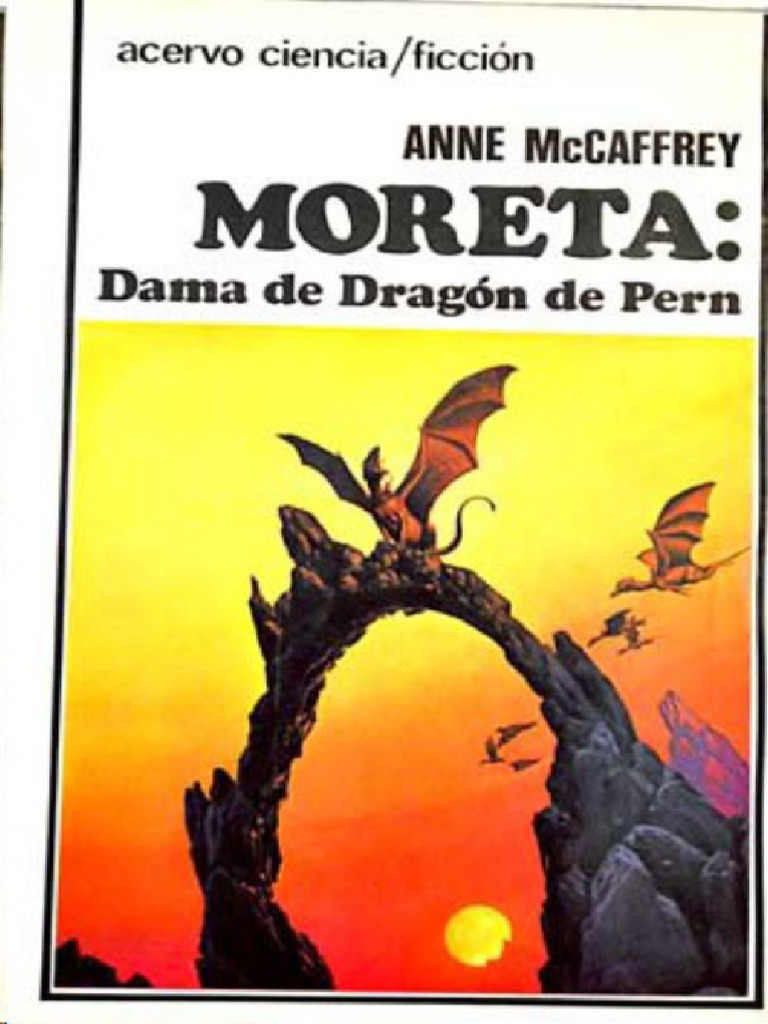 4 Moreta Dama Del Dragon de Pern - Anne McCaffrey | PDF | Pelo | Suelo