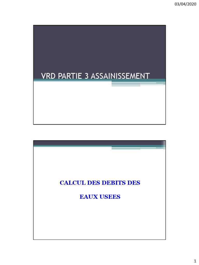 Cours VRD 3 | PDF