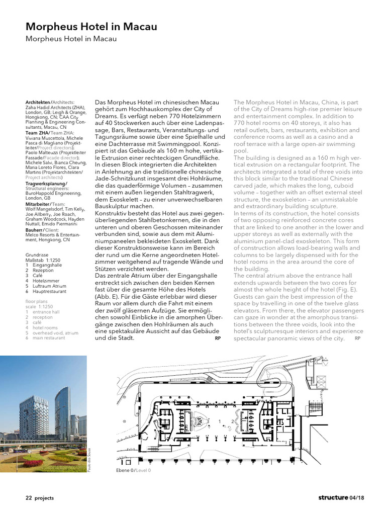 Morpheus Hotel in Macau | PDF