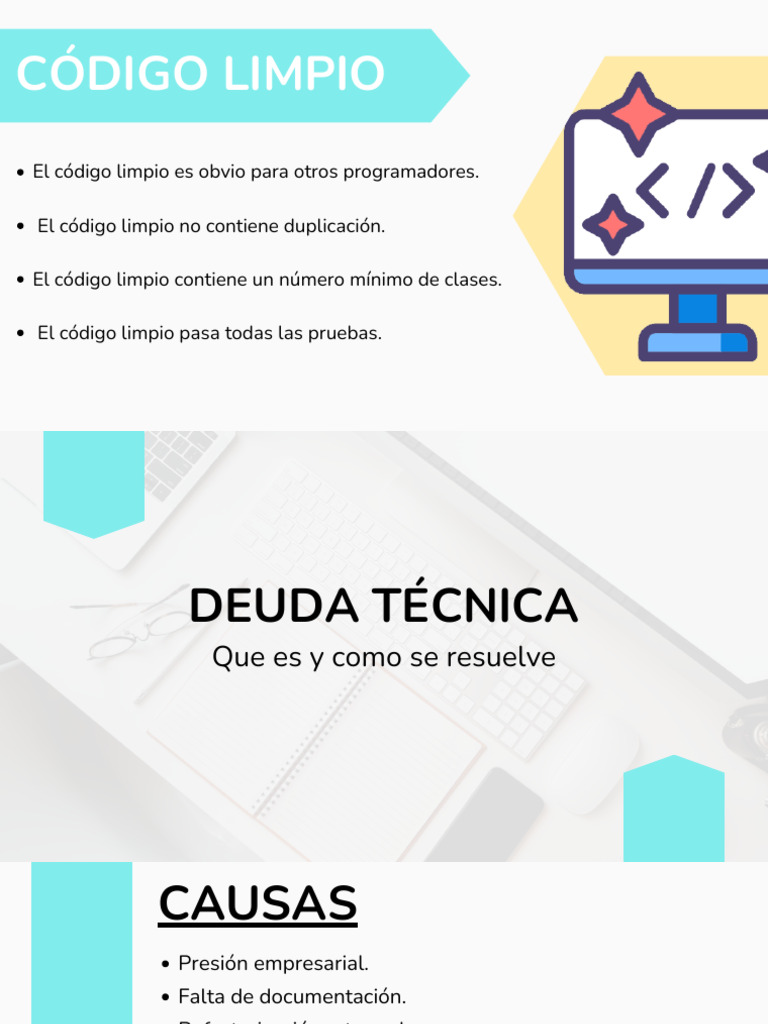 Código Limpio | PDF | Herencia (Programación Orientada a Objetos ...