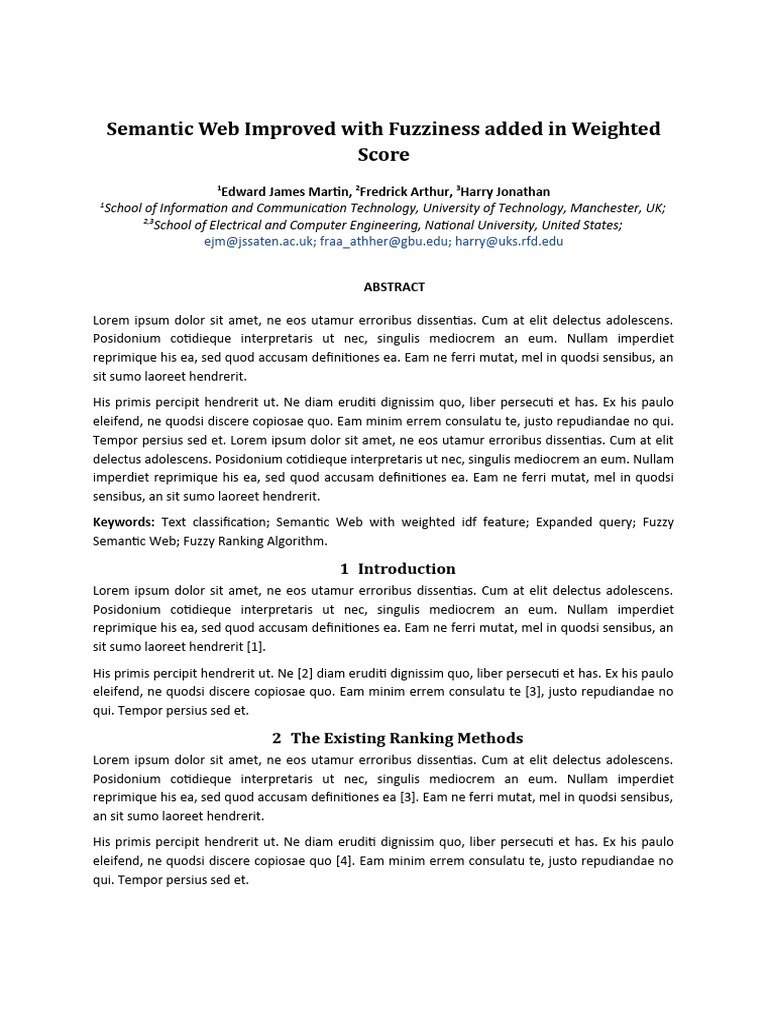 EAS Journal Template | PDF