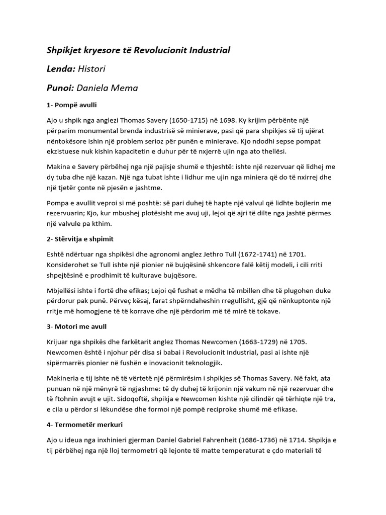 1 - Pompë Avulli | PDF