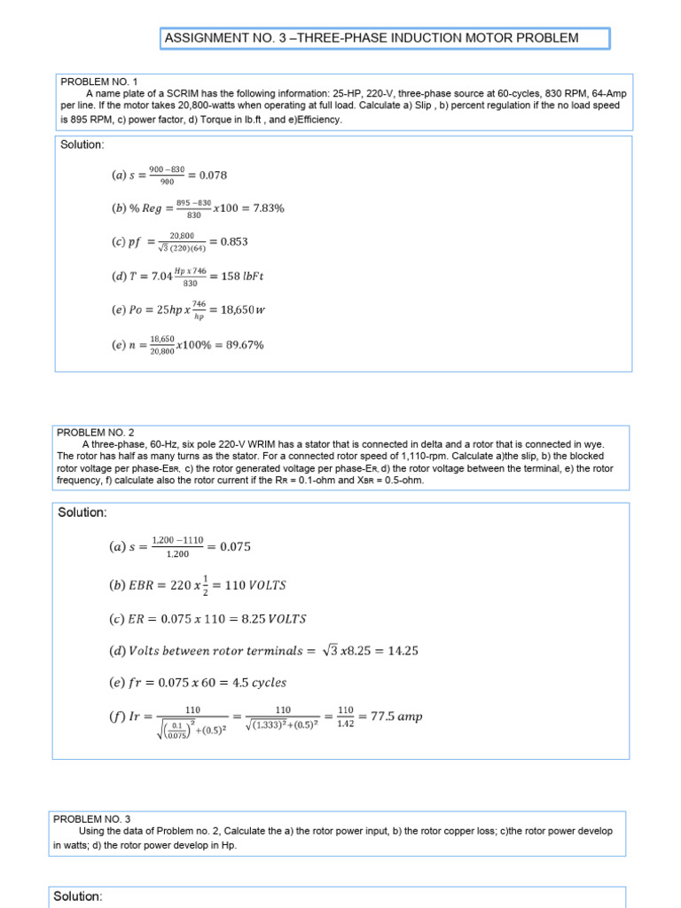 Assign#3 Solution | PDF