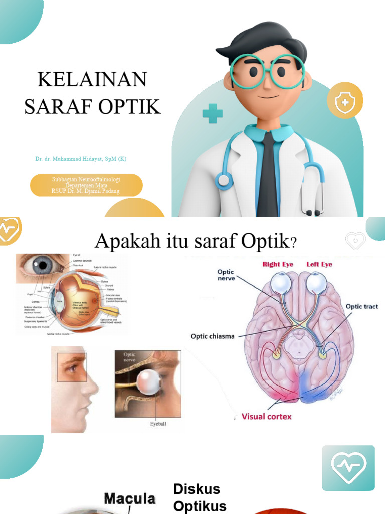 Kelainan Saraf Optik: Jenis dan Gejala | PDF