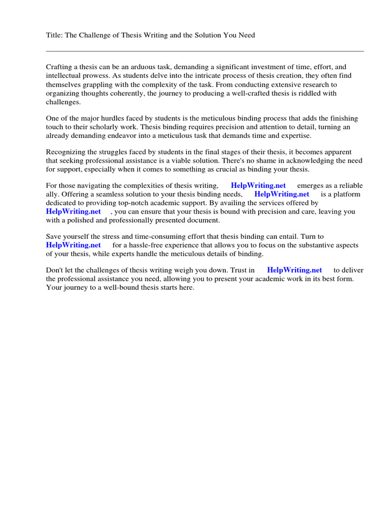 Thesis Binding Machines | PDF | Bookbinding | Books