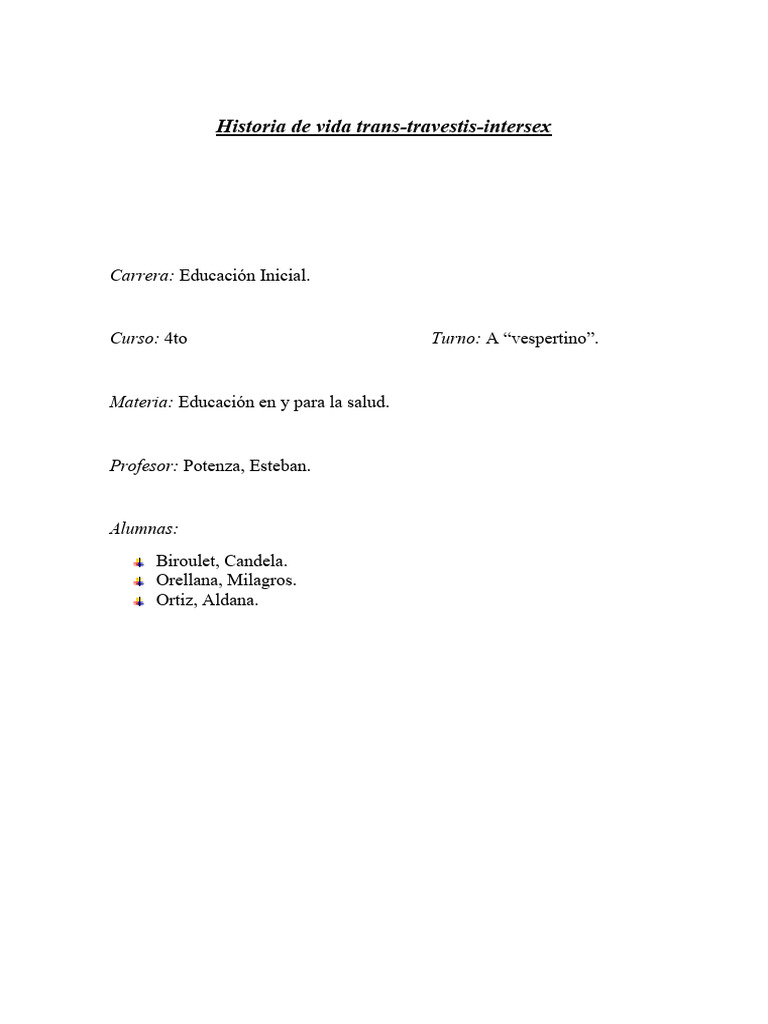 Informe Diana Sacayan | PDF