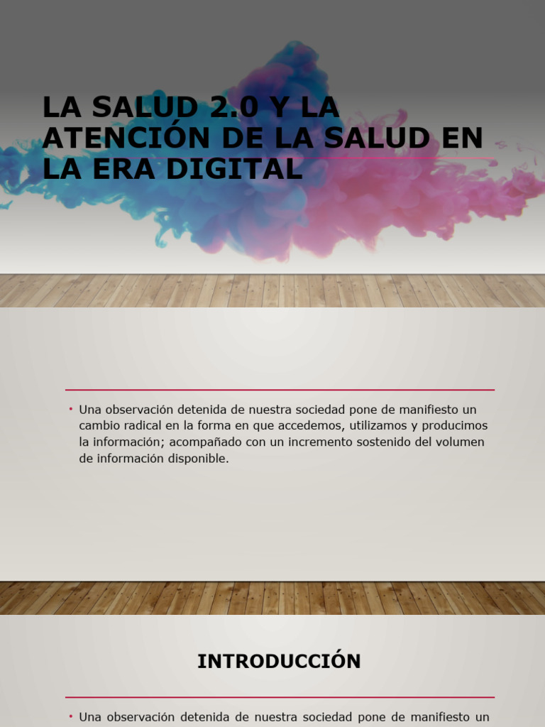 Salud Digital: Revolución y Futuro | PDF | Tecnología de información y ...
