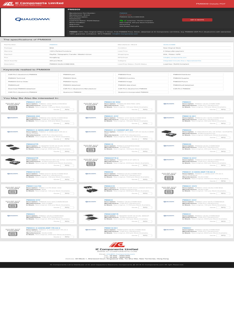 PM8909 | Download Free PDF | Electronics | Computer Engineering