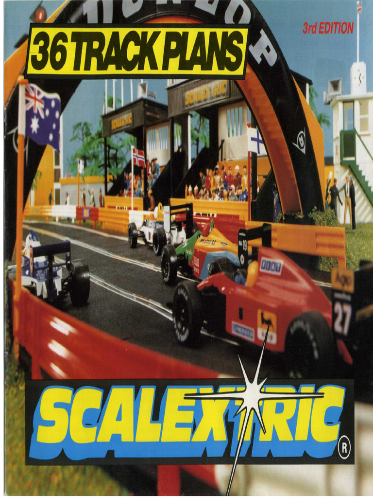 Scalextric Track Plans 3rd Edition | PDF