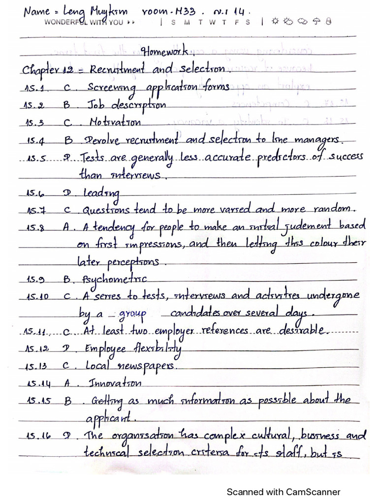 Homework Chapter12 | PDF
