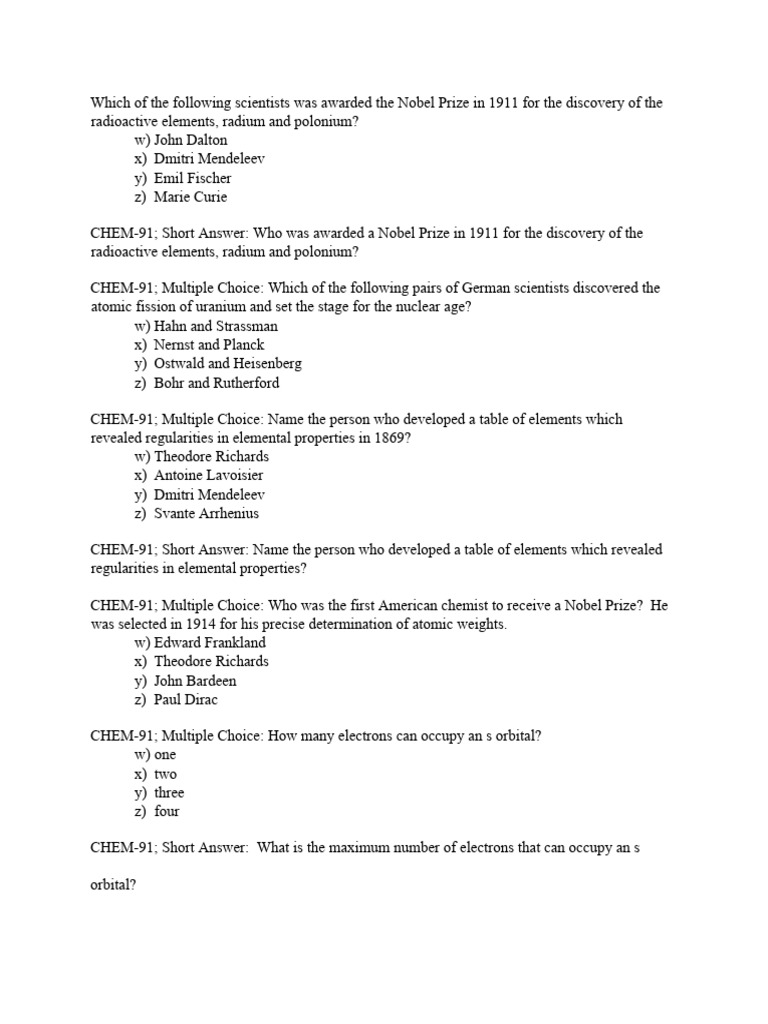 Chem Reviewer 20 Pages | PDF | Acid | Hydrocarbons