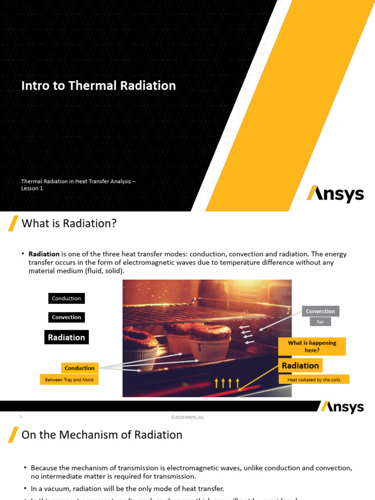 Thermal Radiation Basics Guide | PDF | Heat Transfer | Electromagnetic Radiation