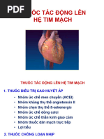 DƯỢC LÝ LÂM SÀNG THUỐC ỨC CHẾ HỆ RENIN-ANGIOTENSIN-ALDOSTEROL | PDF