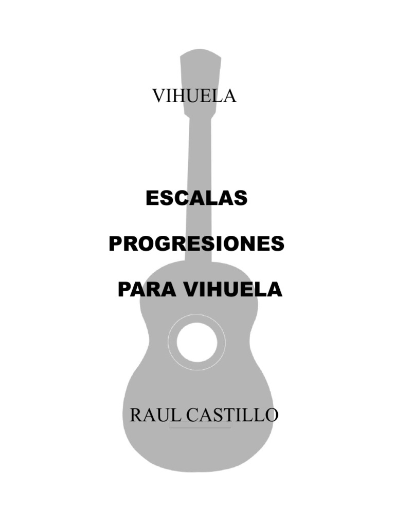 Libro de Escalas y Progresiones Armonicas | PDF