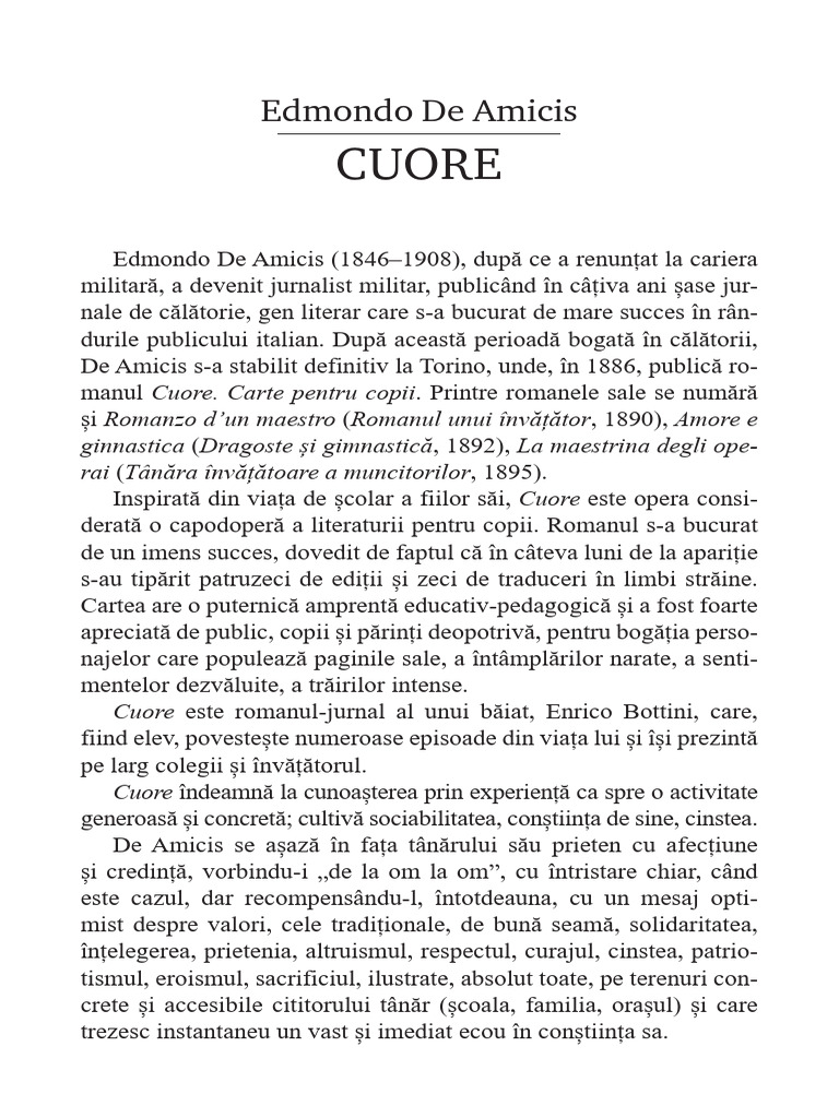 Cuore | PDF