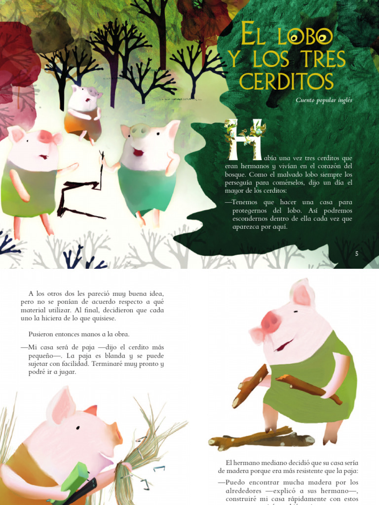 El Lobo Y Los Tres Cerditos Pdf
