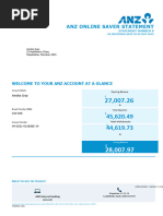 NAB Bank Statement | PDF | Credit Card | Debits And Credits