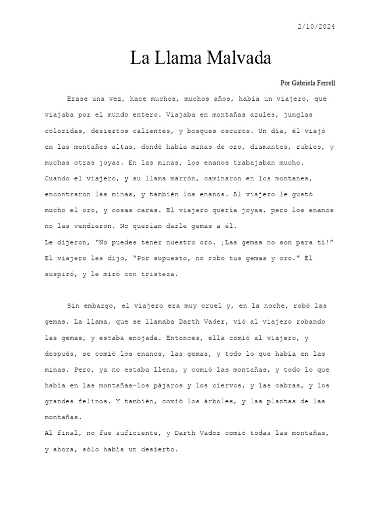 Spanish Story | PDF | Ciencias de la Tierra | Materiales
