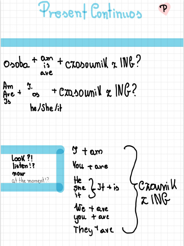 Present Continuos | PDF