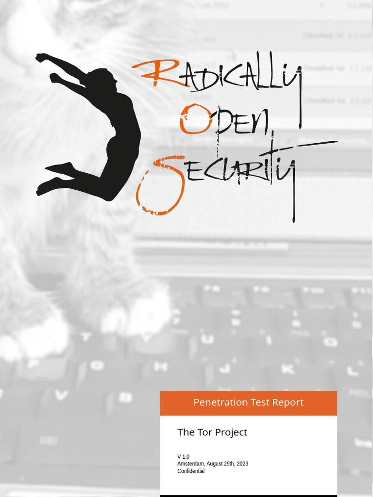 The Tor Project Pentest Report 2023 1.0 | PDF | Java (Programming ...