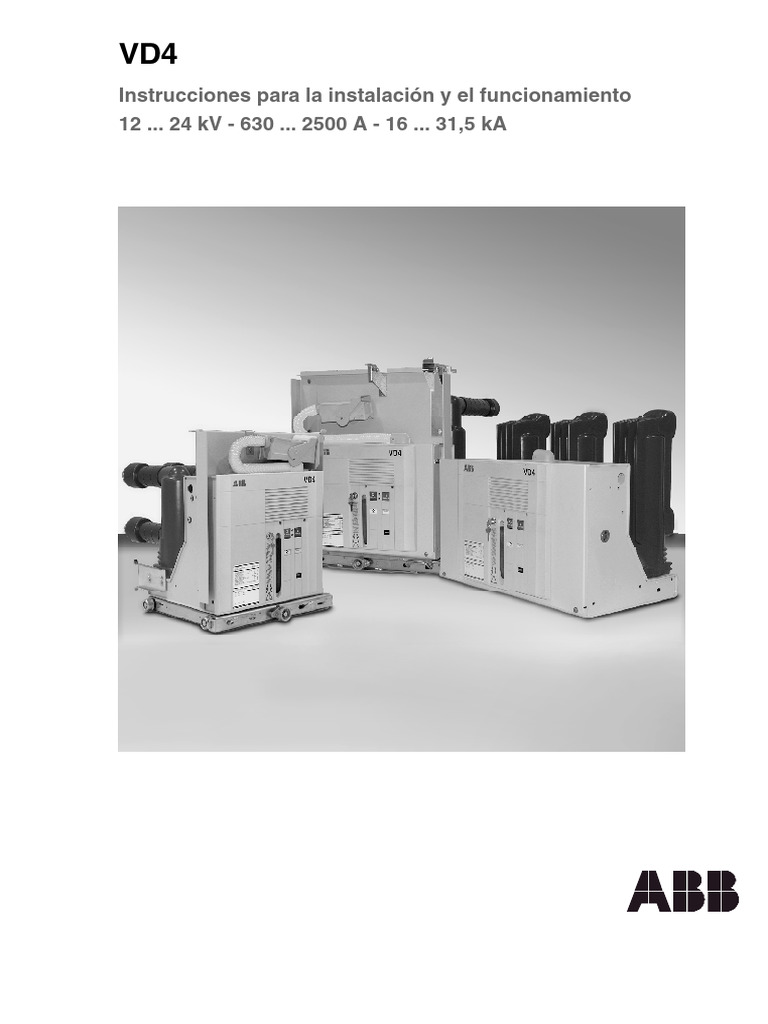 Ma VD4-31kA (ES) | PDF | Enchufes y tomas de corriente alterna | Electricidad