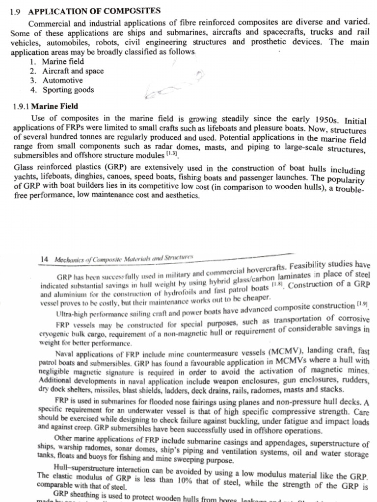 15 a Application of composite materials | PDF | Fibre Reinforced ...