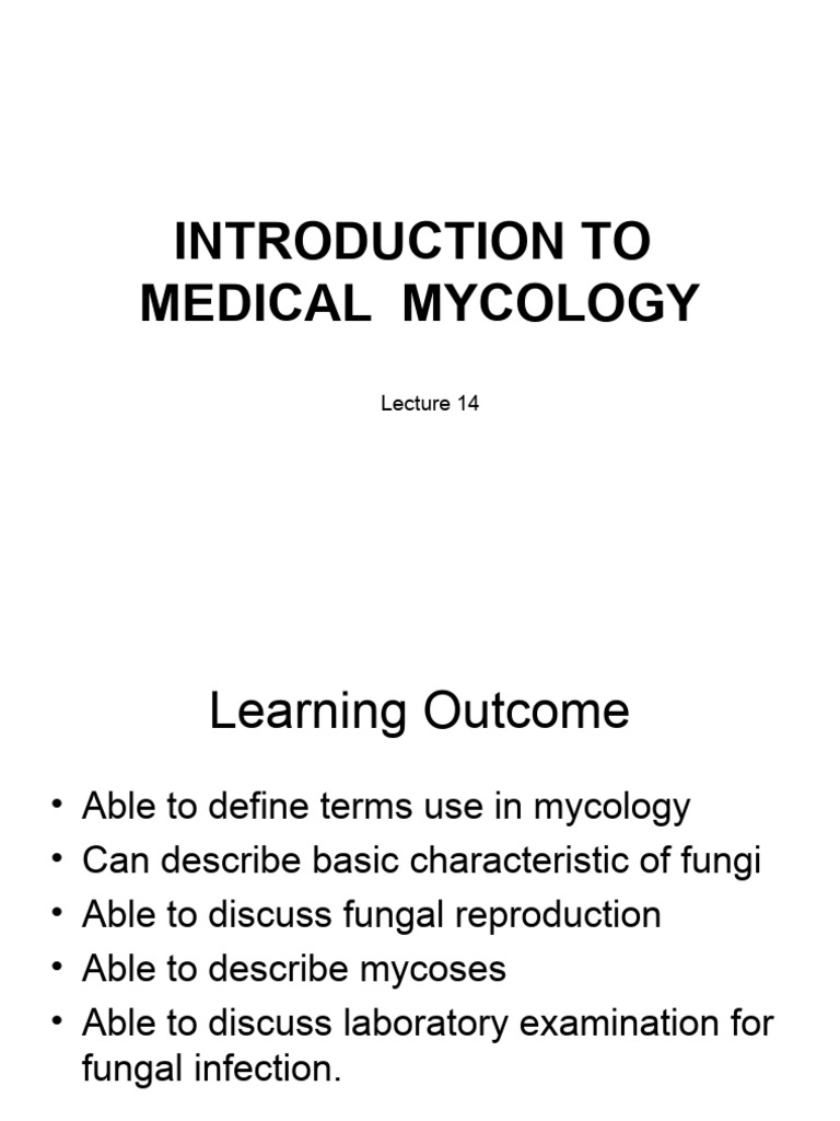 Mycology | PDF