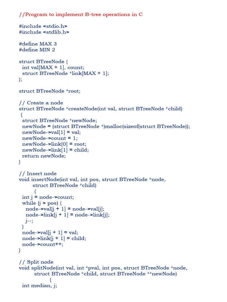 Lab 2 - B Tree | PDF | Algorithms And Data Structures | Computer Data Lab 2 - B Tree | PDF | Algorithms And Data Structures | Computer Data