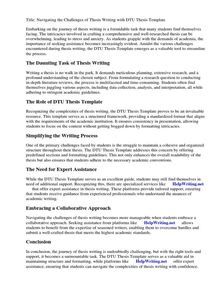 Dtu Thesis Template | PDF | Brand | Thesis